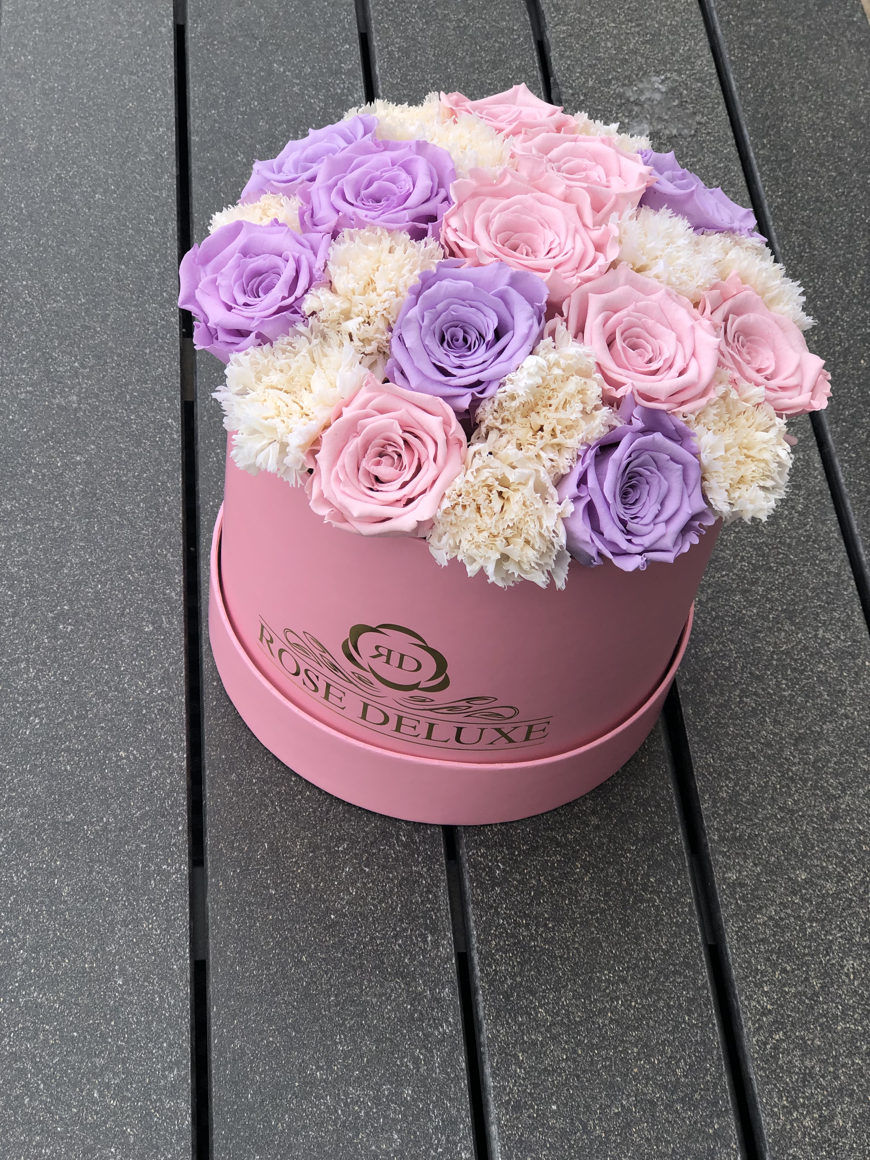 RD MEDIUM ROUND DOME SHAPE BOX – Rose Deluxe