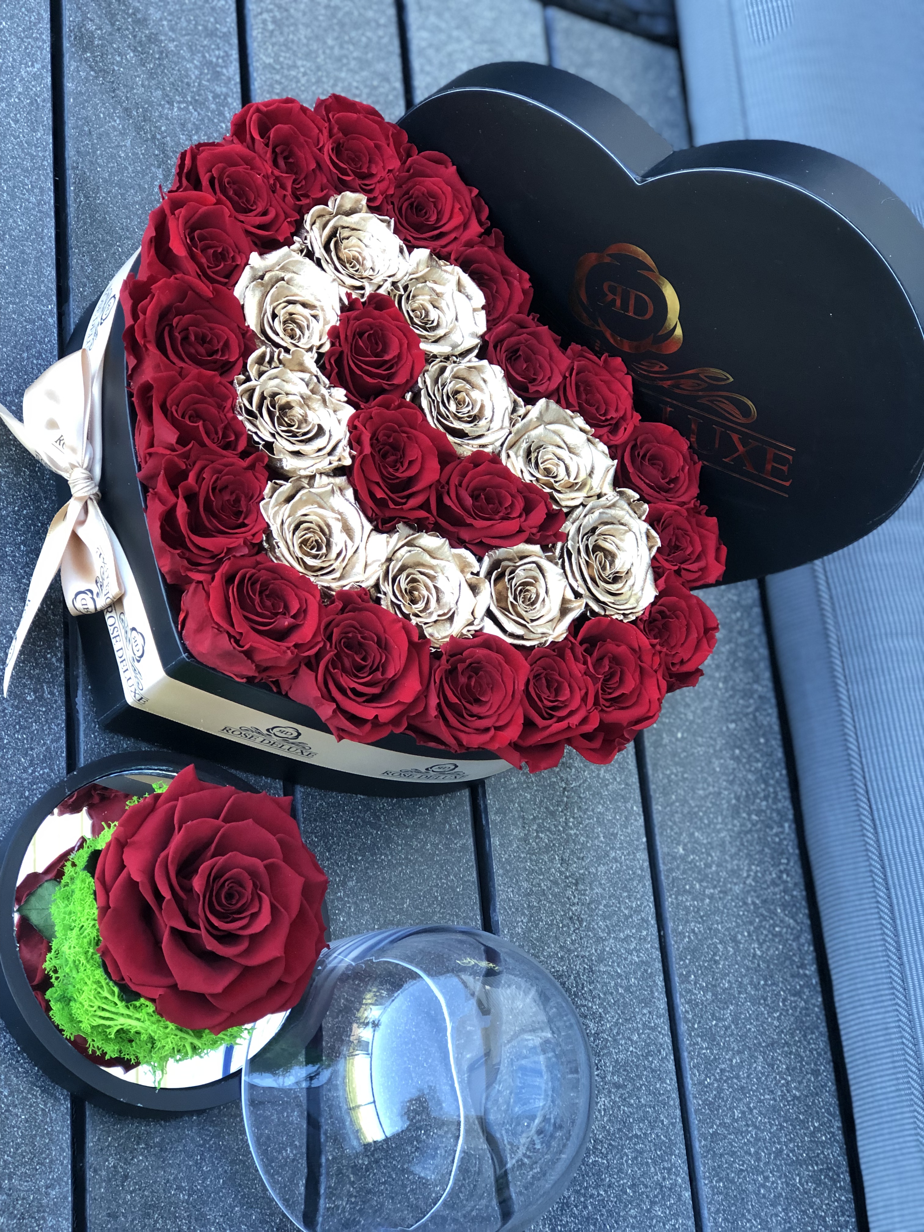 RD HEART BOX - Rose Deluxe